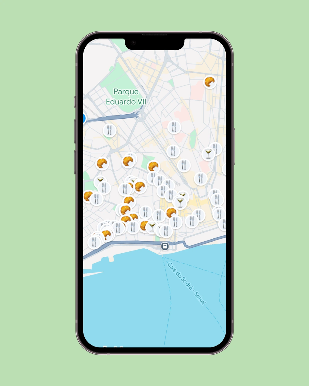 Lisbon Food Map